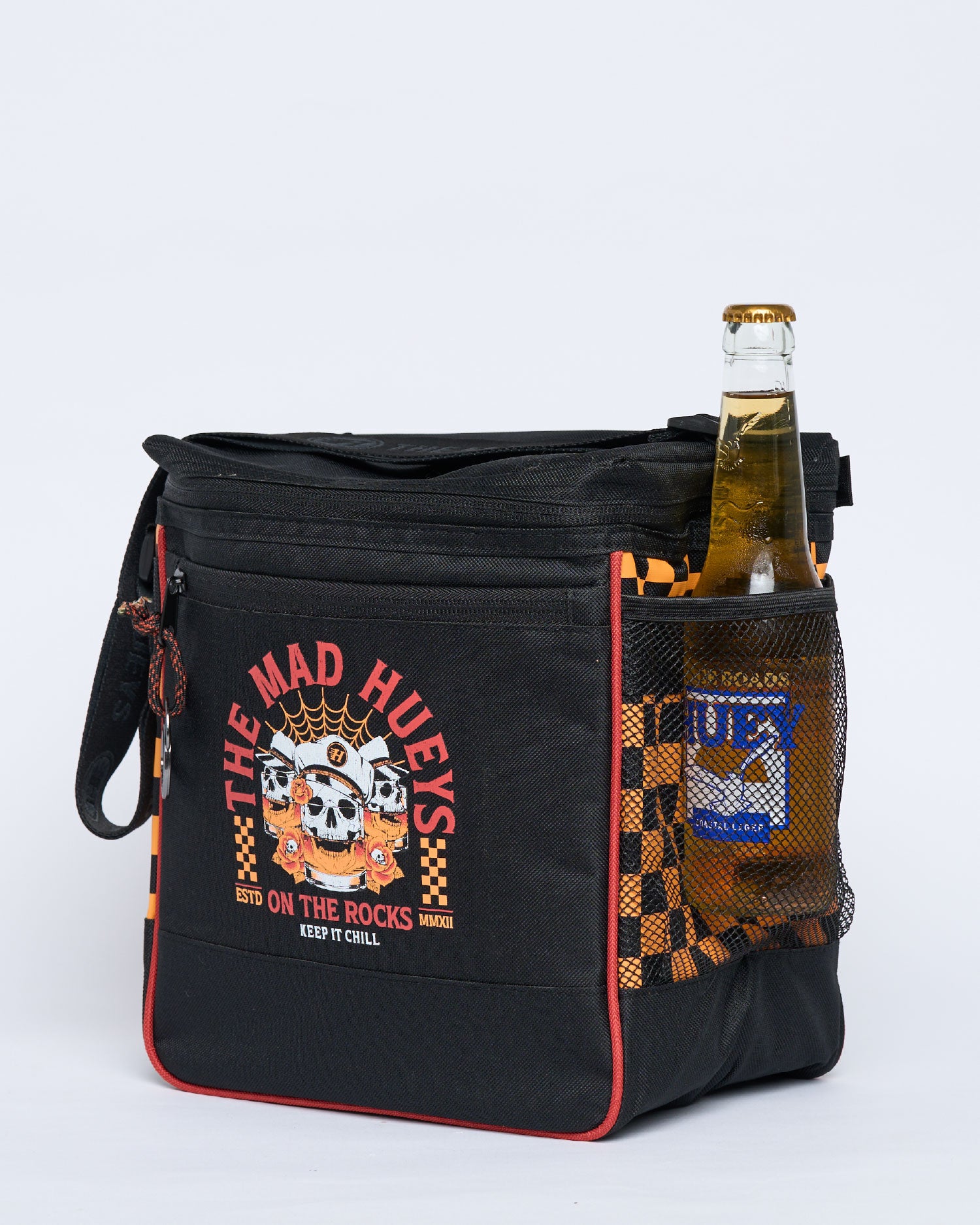 TRIPLE ON THE ROCKS | COOLER BAG - BLACK – The Mad Hueys